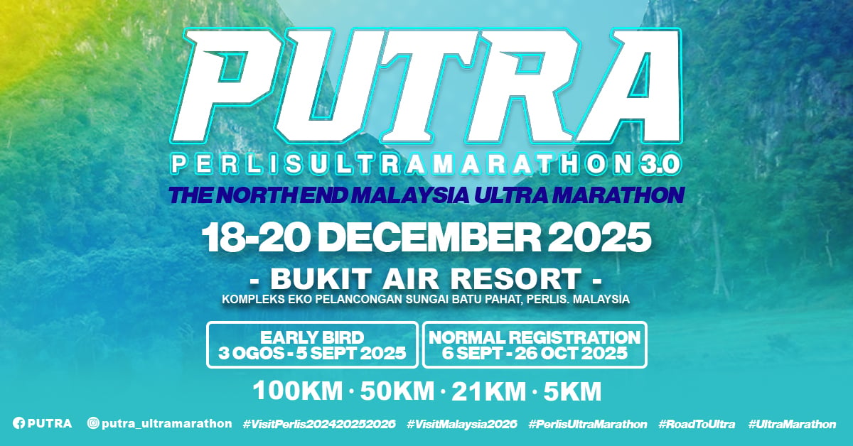 Perlis Ultra Marathon 3.0 event banner - Bukit Ayer Resort, Kompleks ...
