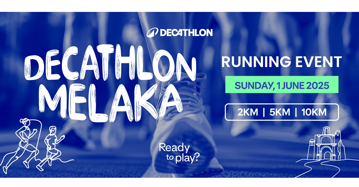 Decathlon Melaka Running Event 2025 event banner - Decathlon Melaka ...