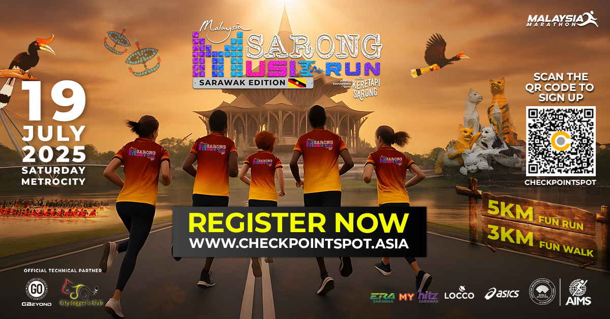 Malaysia Sarong Music Run - Sarawak Edition