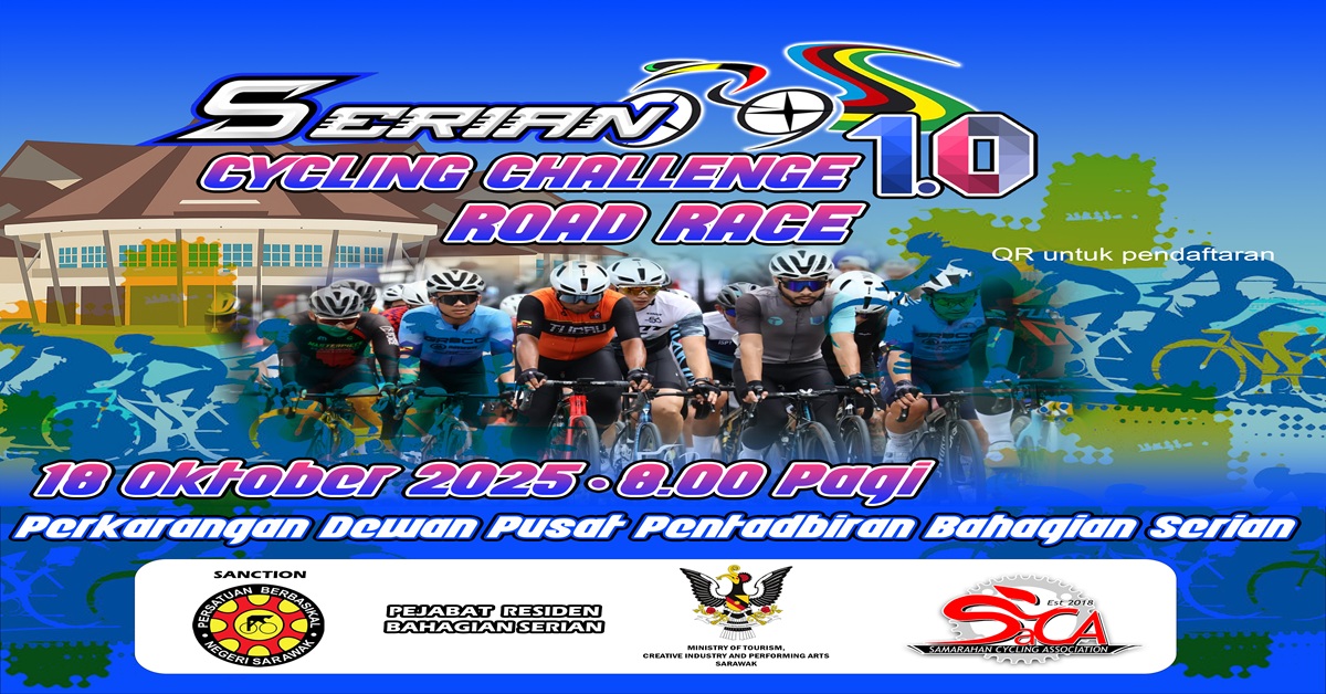 SERIAN CYCLING CHALLENGE 2025 1.0 event banner - PERKARANGAN PARKING ...
