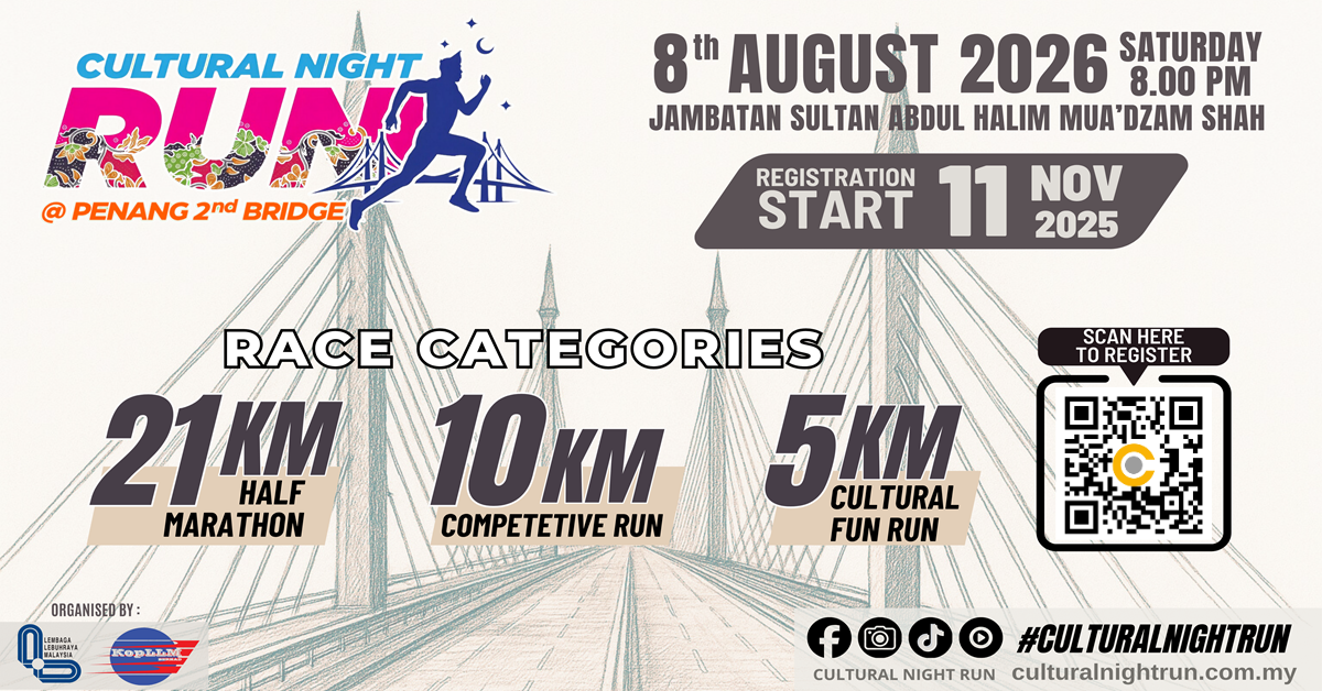 Cultural Night Run @ 2nd Penang Bridge 2026