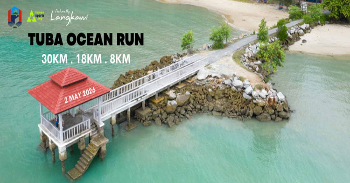 Tuba Ocean Run 2026 event banner - Tuba Island, Langkawi , Kedah, Malaysia