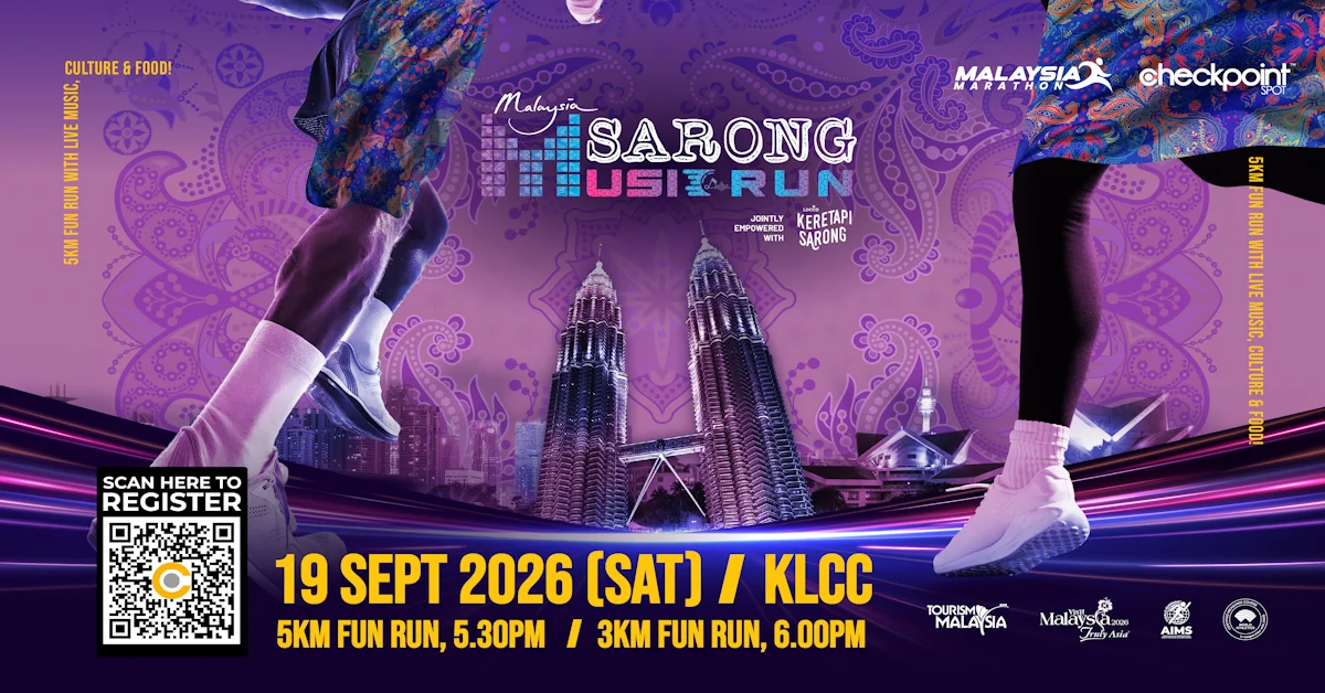 Malaysia Sarong Music Run 2026 - KL Edition event banner - Malaysia ...