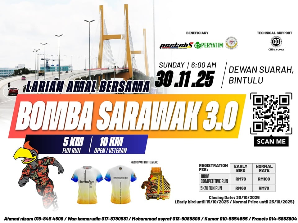 Sarawak Bomba Run 3.0