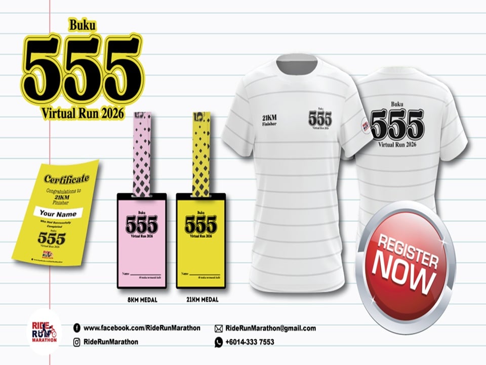 Buku 555 Virtual Run 2025
