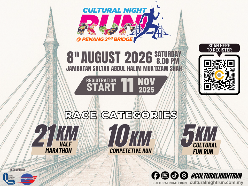 Cultural Night Run @ 2nd Penang Bridge 2026